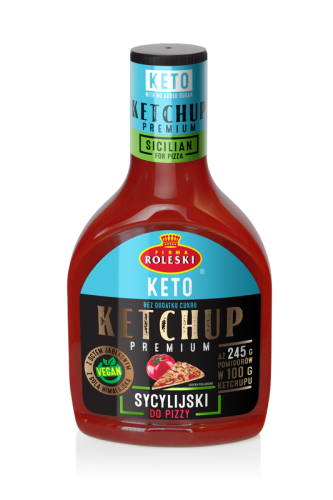 Sycilian Premium Ketchup Keto 425g Roleski Food Plus Shop online